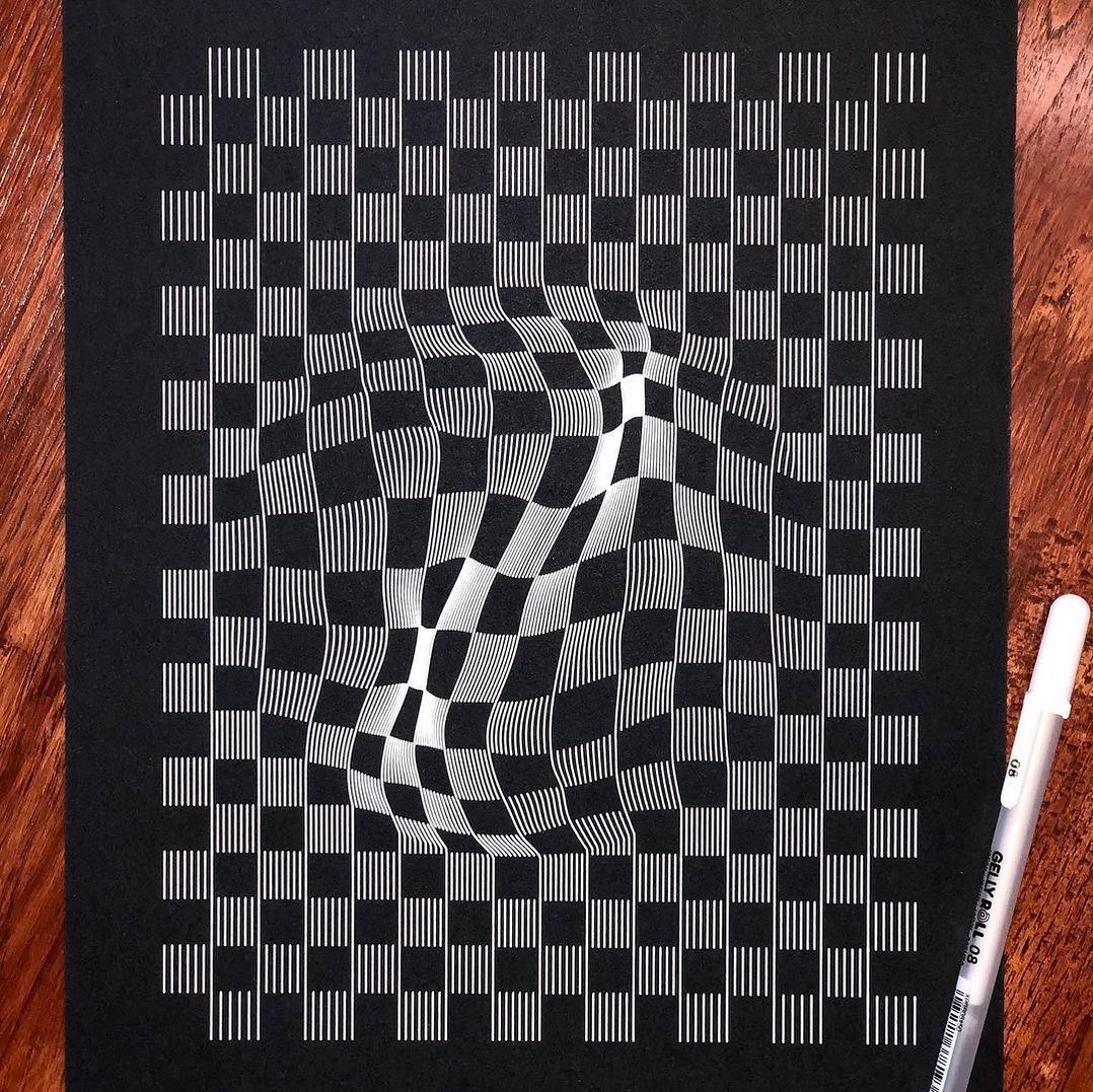 Multiple Line Widths: Example Pen Plot Art! - From Pixels to Ink: Pen ...