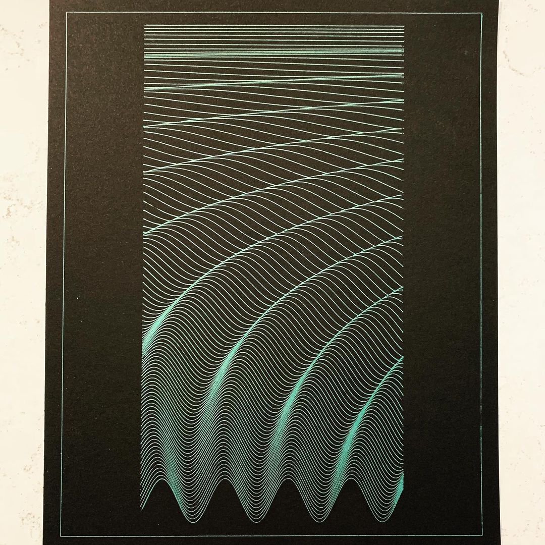 Weather as Art: Inspiring Pen Plot Art - From Pixels to Ink: Pen ...