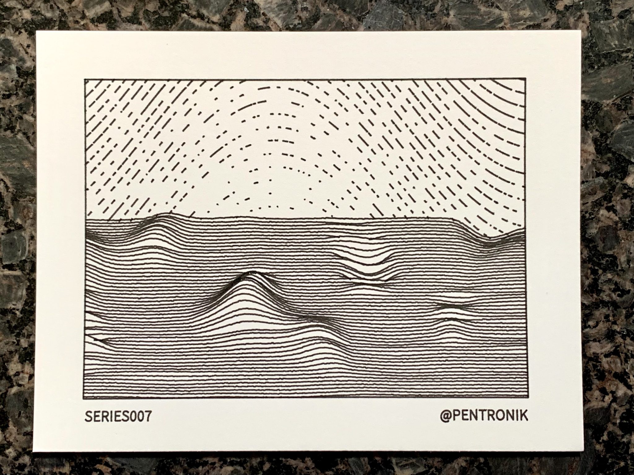 Small Pen Plot Art: Postcard Art for Plot Party! - From Pixels to Ink ...