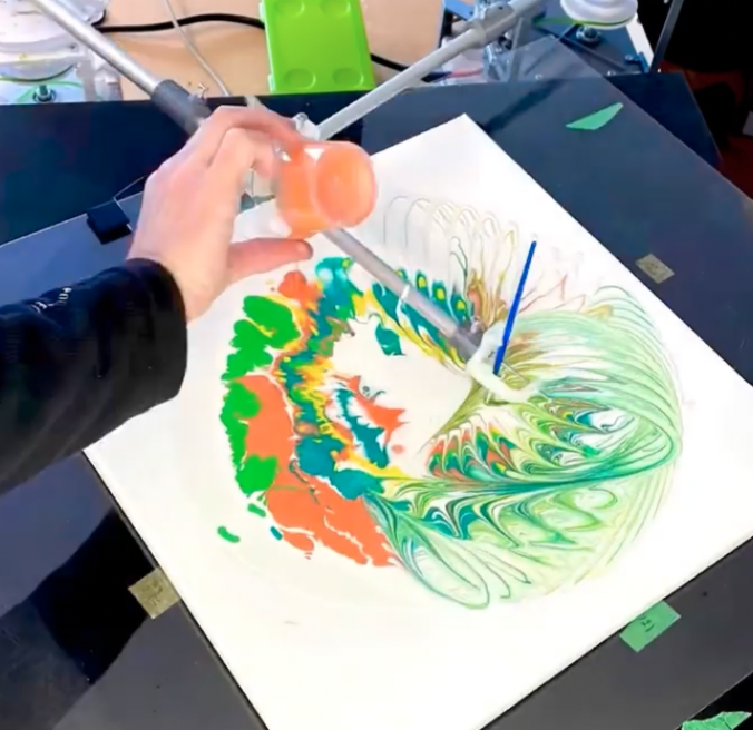Collaborative Pen Plot Art - From Pixels to Ink: Pen Plotter Artwork Blog
